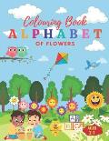 Flower ABCs: An Alphabet Coloring Book: Discover and Color Your Way ...